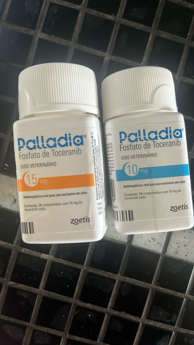 Remédio Palladia para Câncer Animal 10 Mg | Item p/ Pet Palladia Usado ...