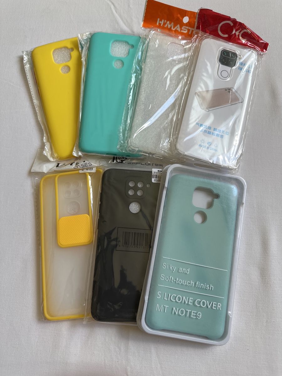 Remi Note 9 / Redmi 10x 4g Capa Case Modelos Disponíveis | Capinha Case ...