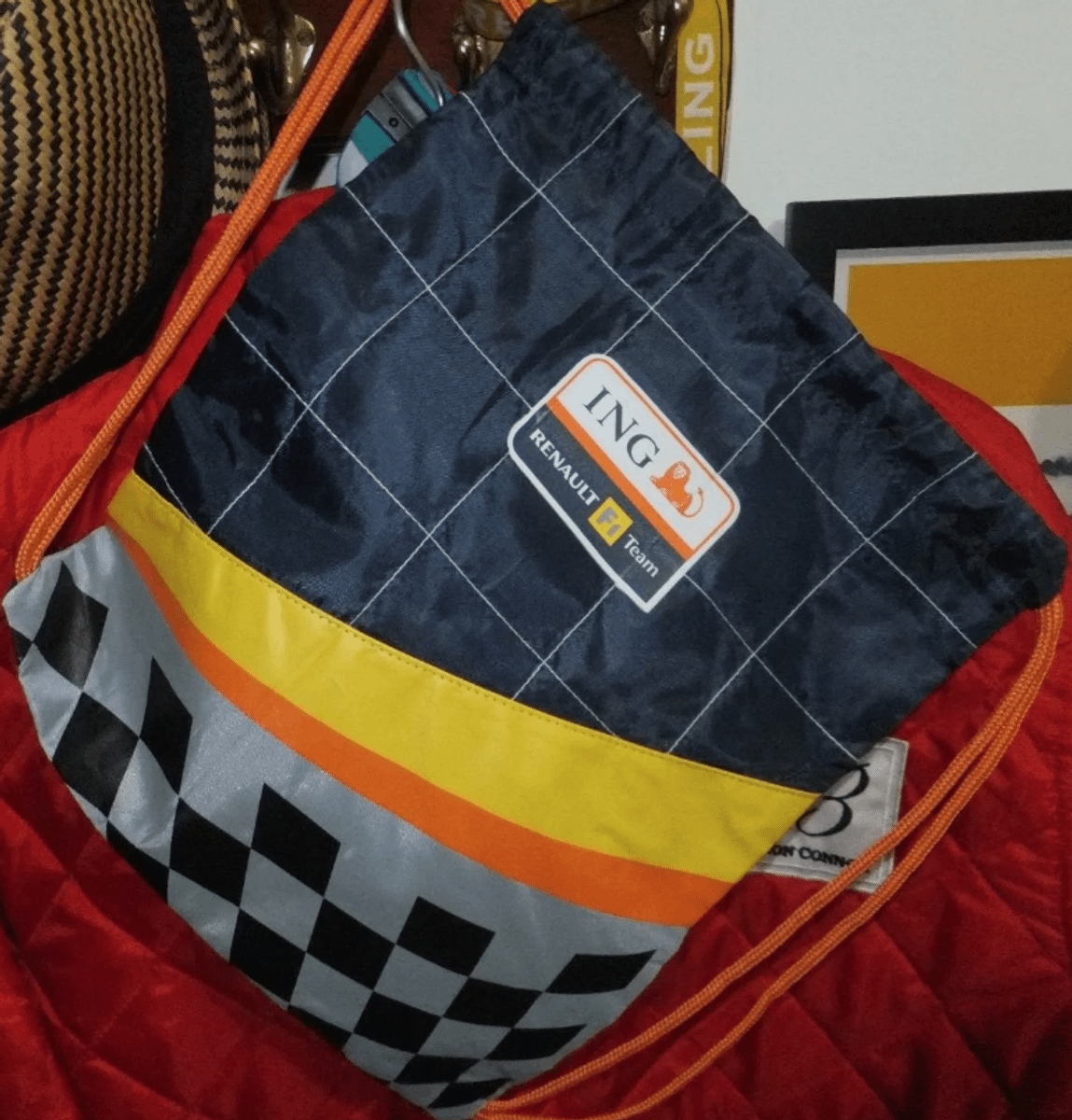 Renault Ing Formula 1 Team Bolsa Original Exclusiva | Cacareco Renault ...