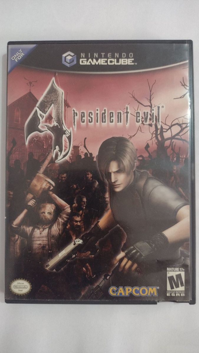 "resident Evil 4" Original {game Cube} Usa | Jogo de Videogame Nintendo ...