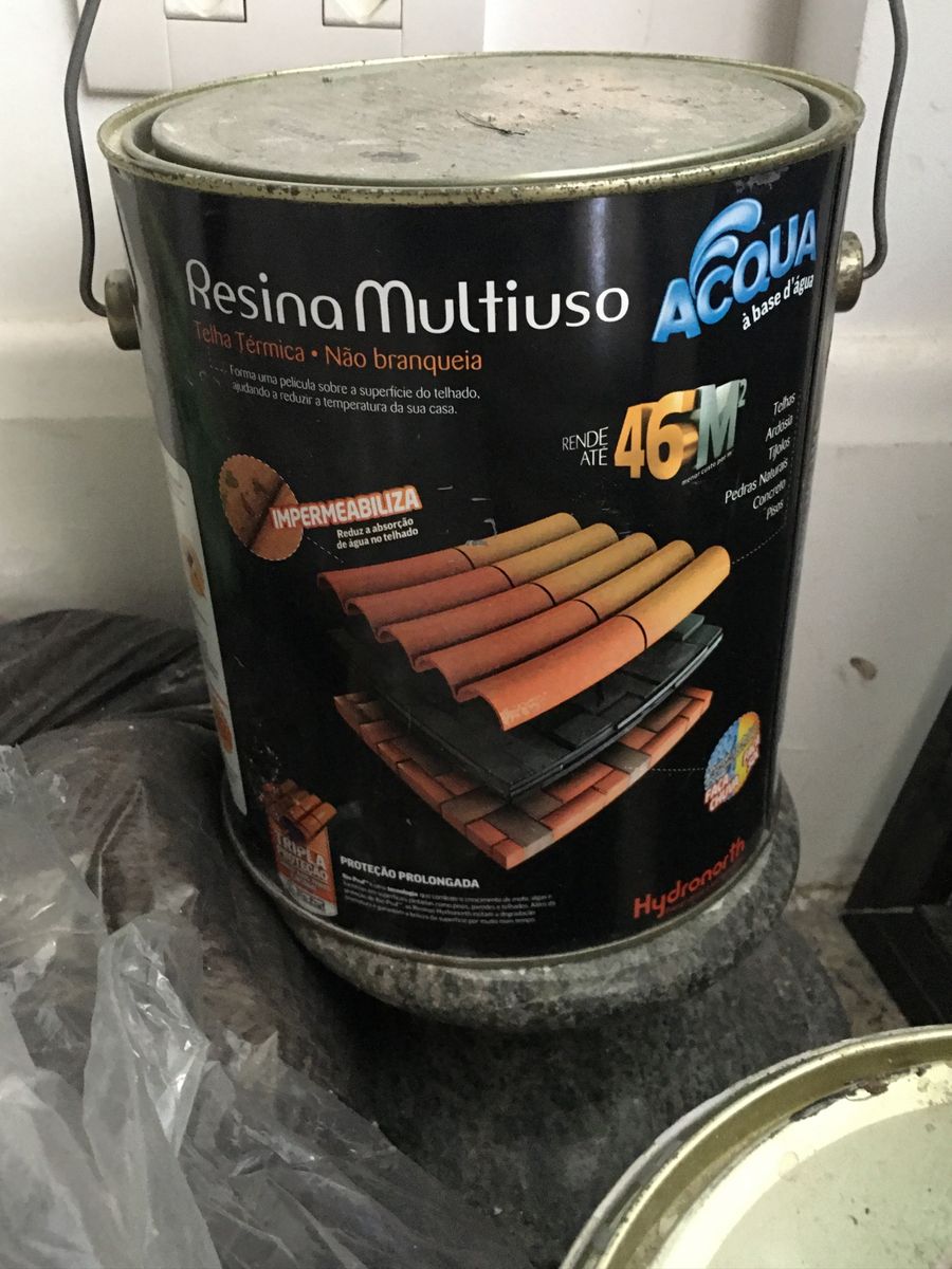 Resina Multi Uso para Vedar Trincas | Cacareco Resina Usado 49517951 ...