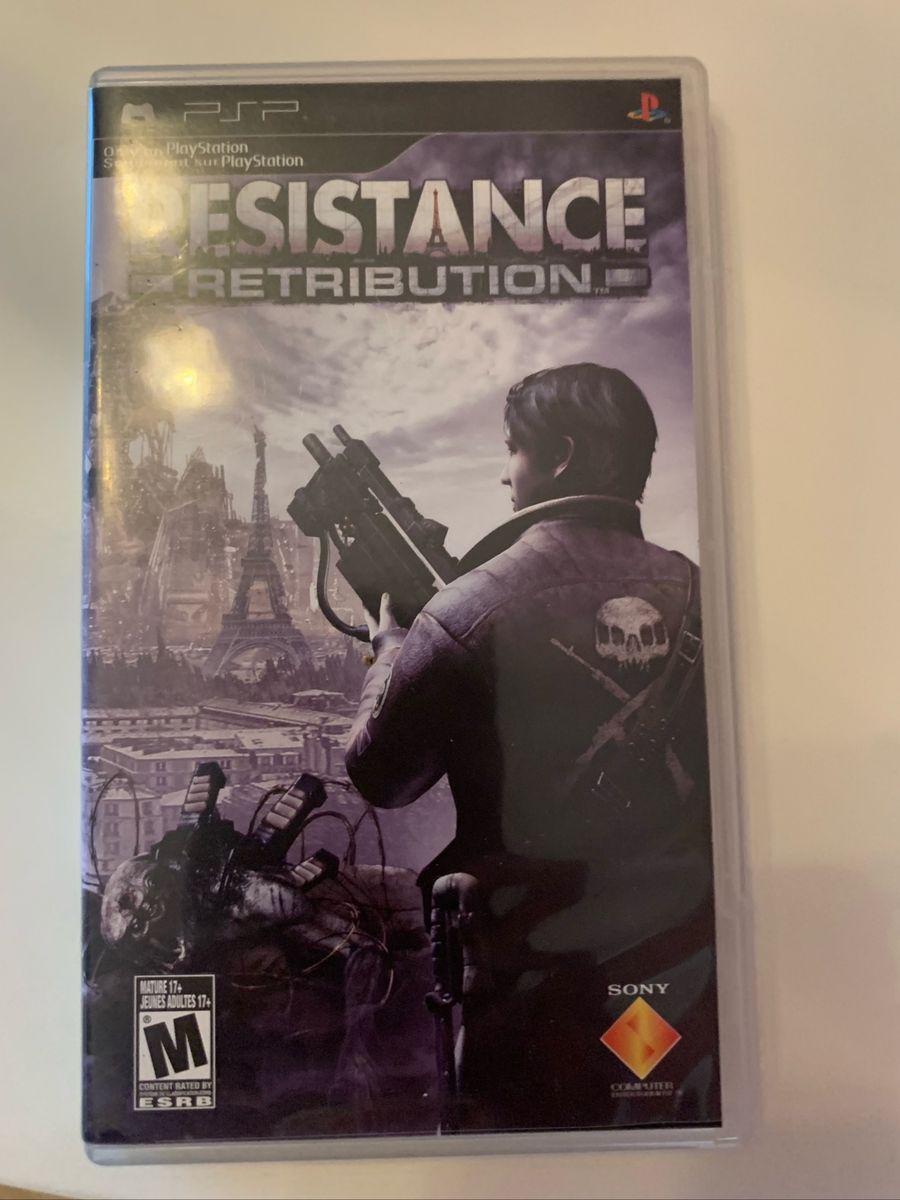 Resistance Retribution Psp Original Usado | Jogo de Videogame Sony ...