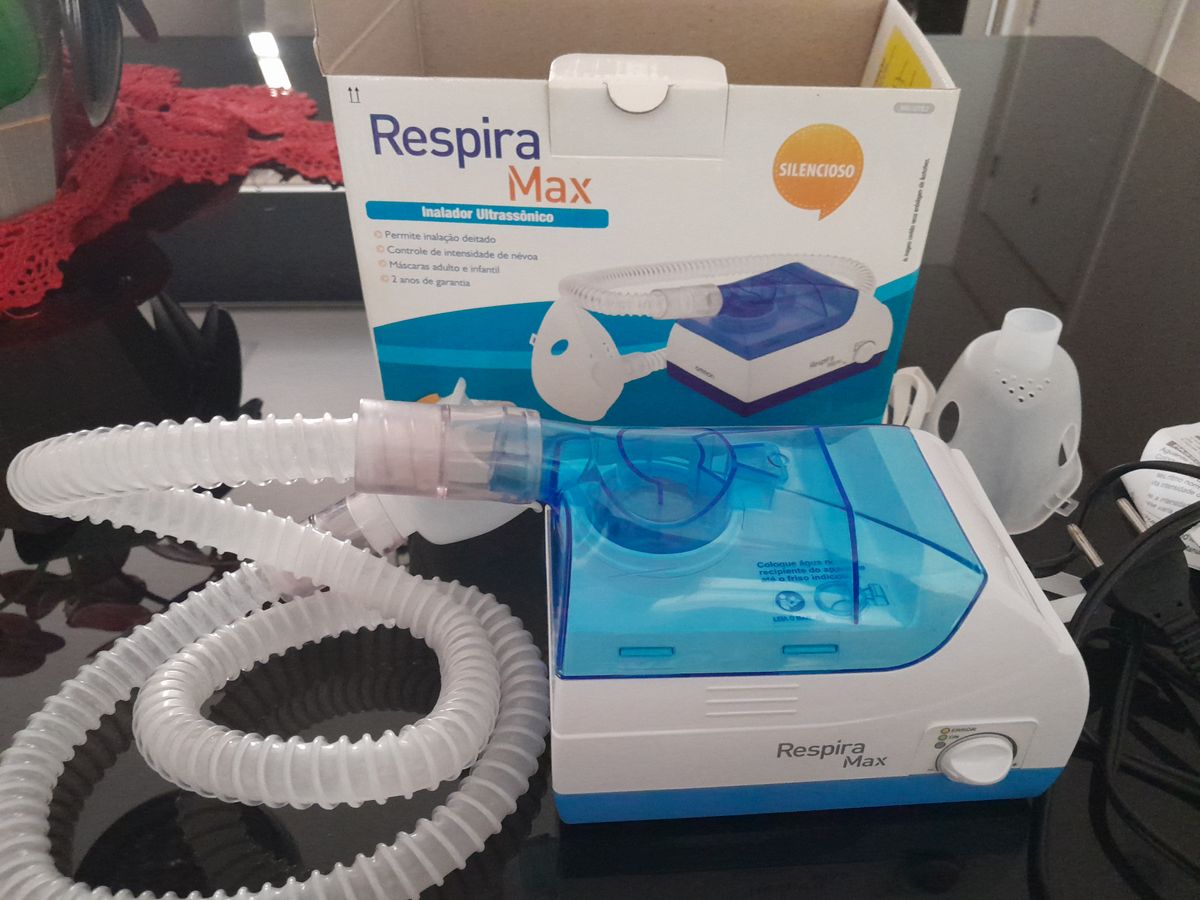 Respira Max Inalador Ultrassônico. | Item Info & Eletro Respira Max ...