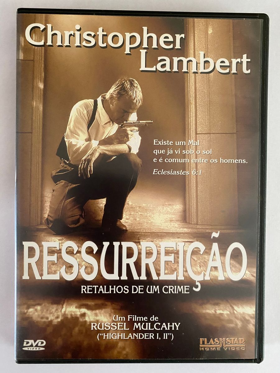 Ressurreição Christopher Lambert - Dvd | Filme e Série Dvd Usado ...