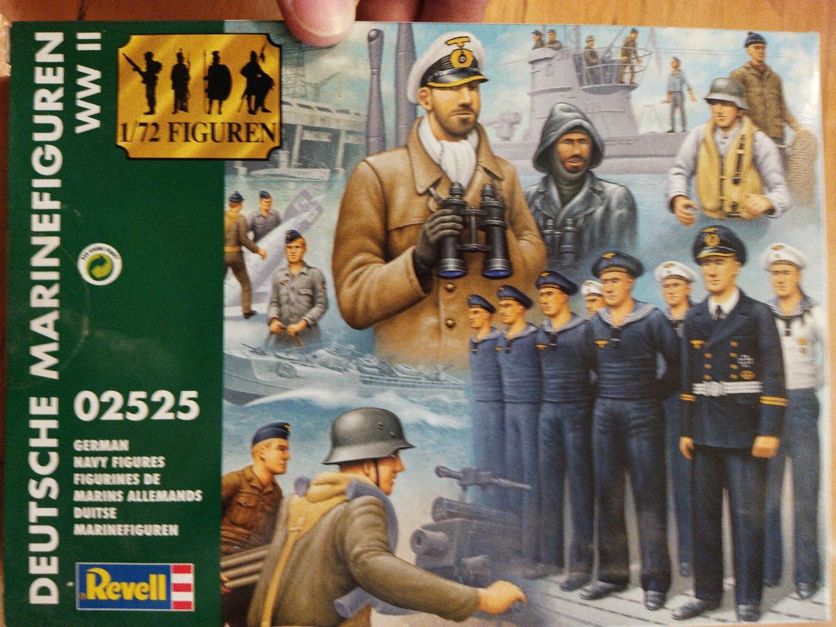 Revell Deutsche Marinefiguren Ww Ii 02525 | Item Infantil Revell Nunca ...