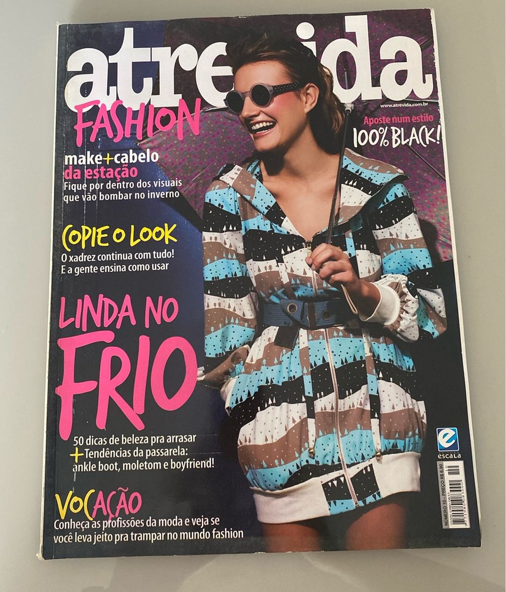 Revista Atrevida, Capa Modelo de Inverno. Número 10. | Livro Atrevida ...