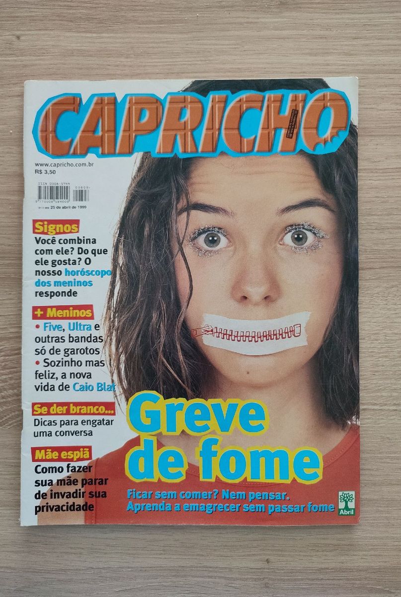 Revista Capricho 808 Sarah Michelle Gellar Caio Blat Carlos Casagrande N'sync | Produto Vintage ...
