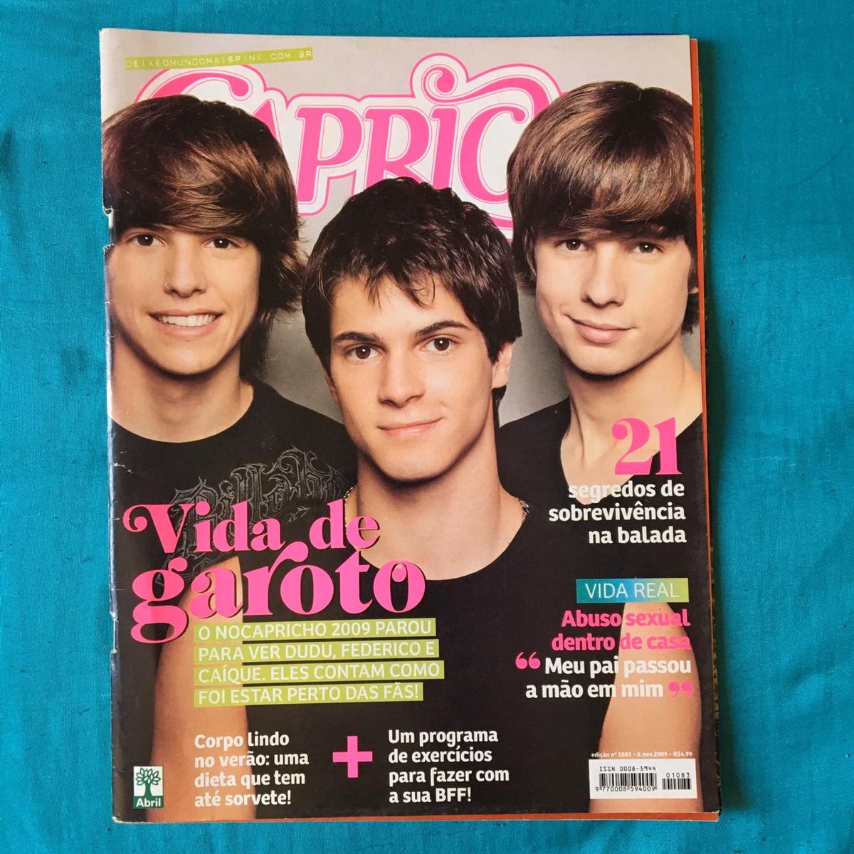Revista Capricho - Colírios Vida de Garoto | Livro Editora Abril Usado ...