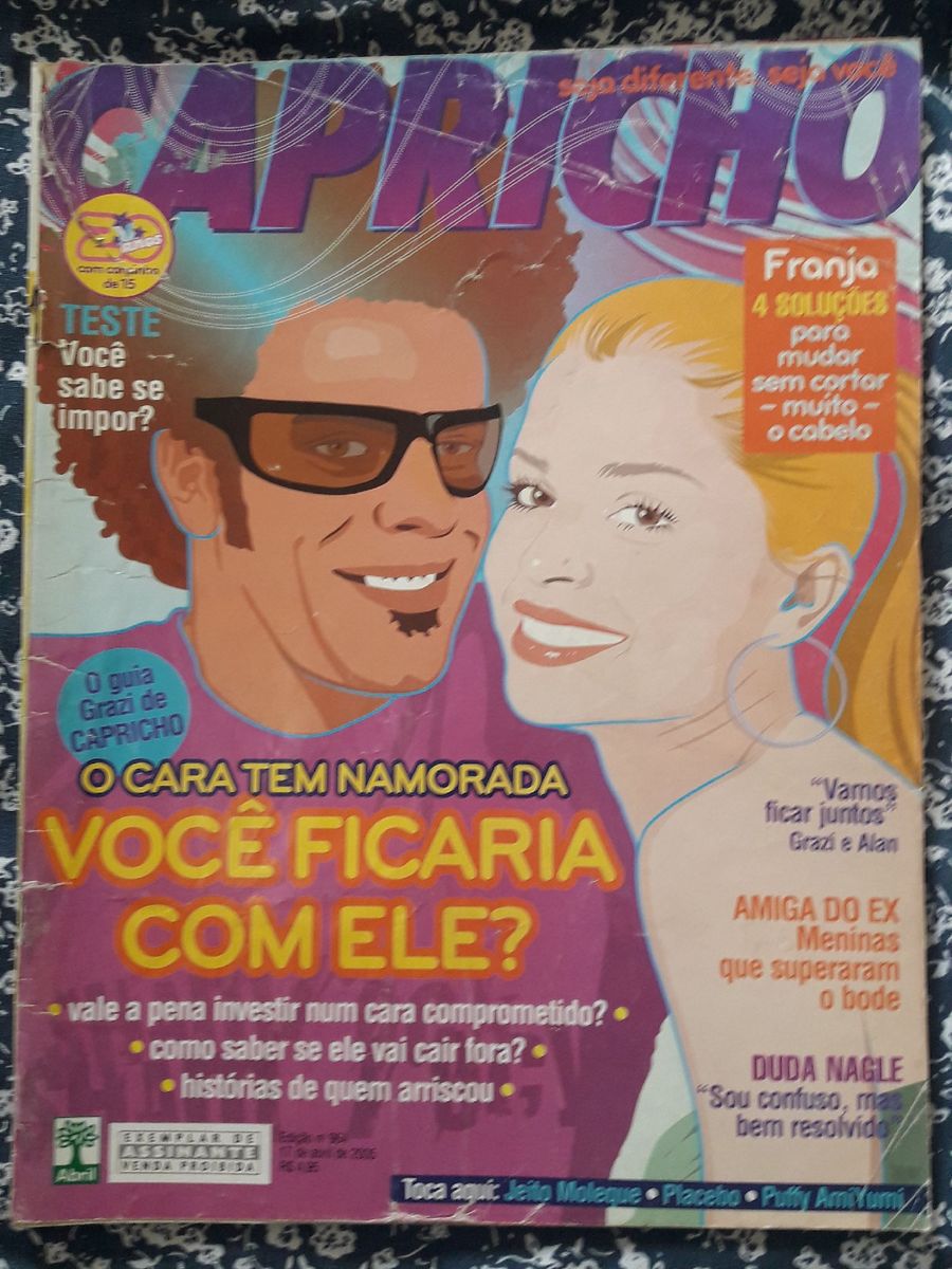 Revista Capricho | Livro Capricho Usado 73699999 | enjoei