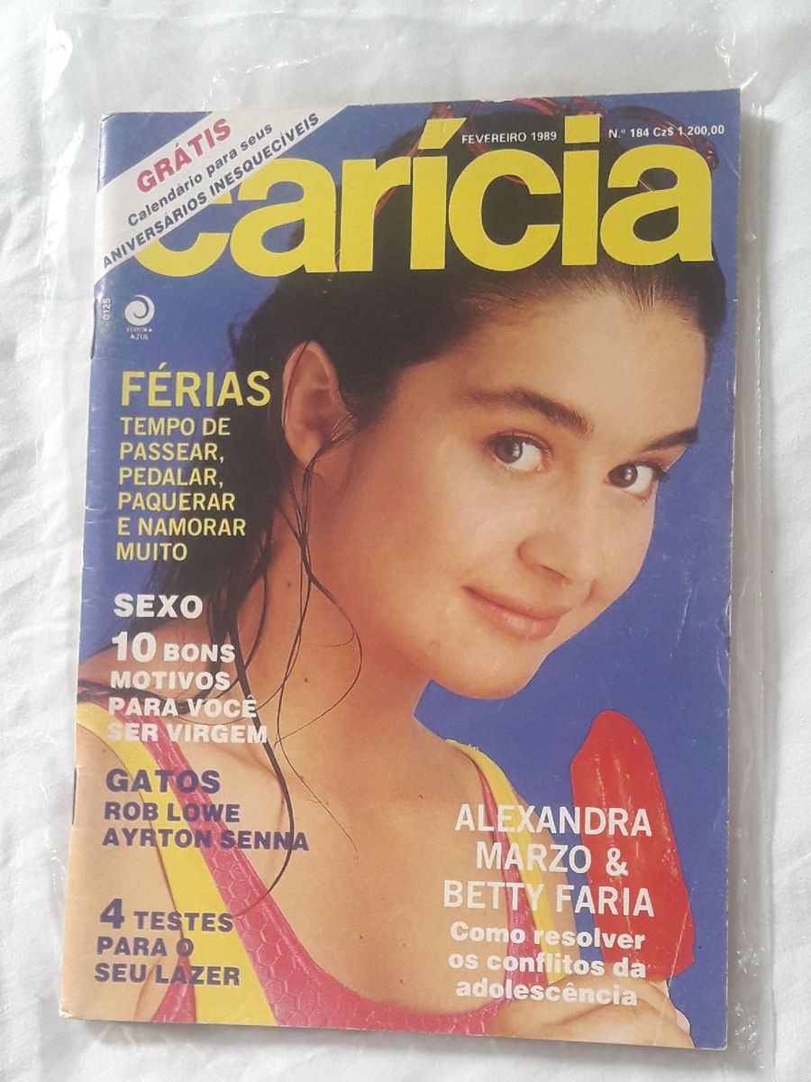 Revista Caricia | Livro Revista Caricia Usado 92818717 | enjoei