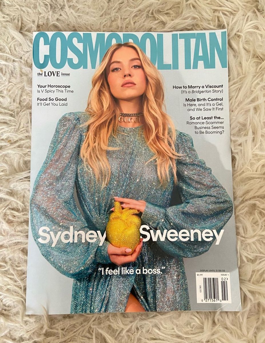 Cosmopolitan Revista Sydney Sweeney | Livro Cosmopolitan Usado 79913070 ...