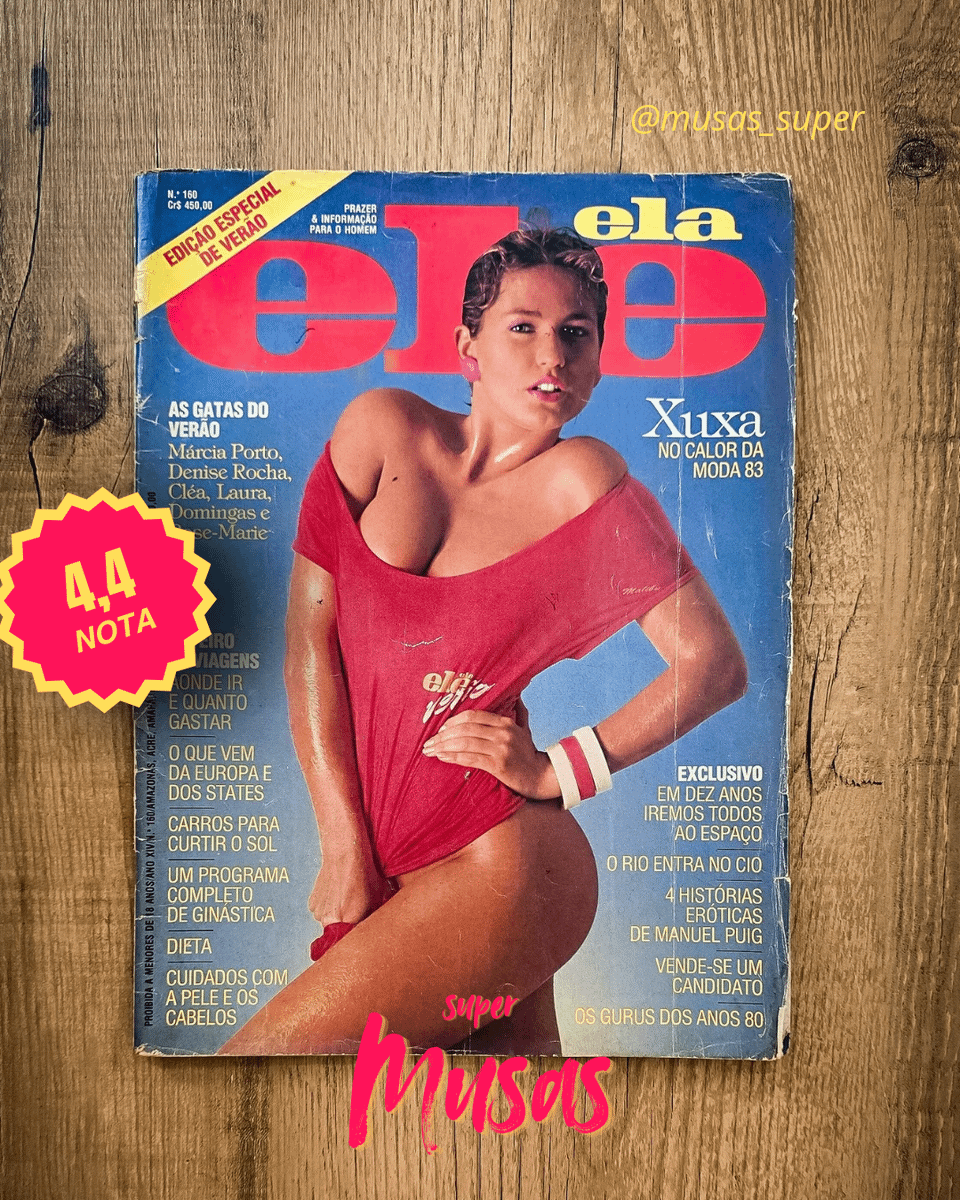 Revista Ele Ela Xuxa | Livro Ele Ela Xuxa Usado 108598568 | enjoei