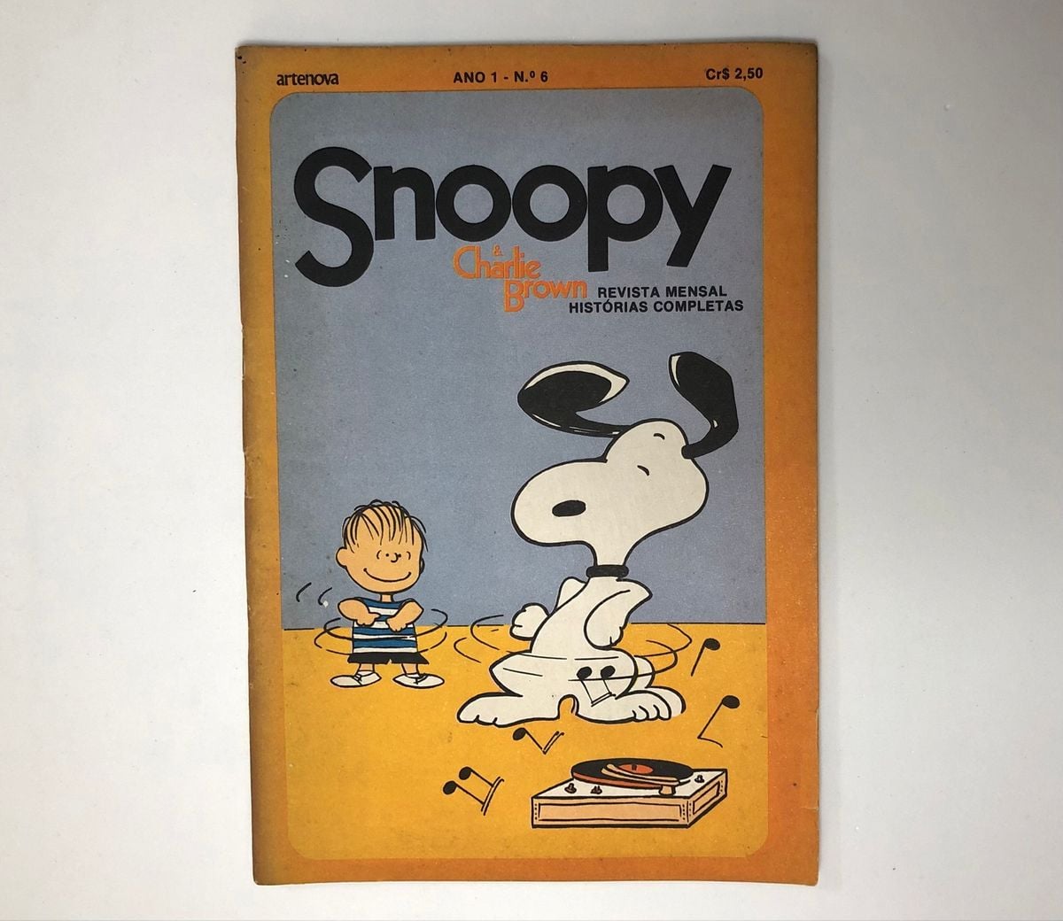 Revista em Quadrinhos do Snoopy Ano 1 Número 6, de 1963 | Livro ...