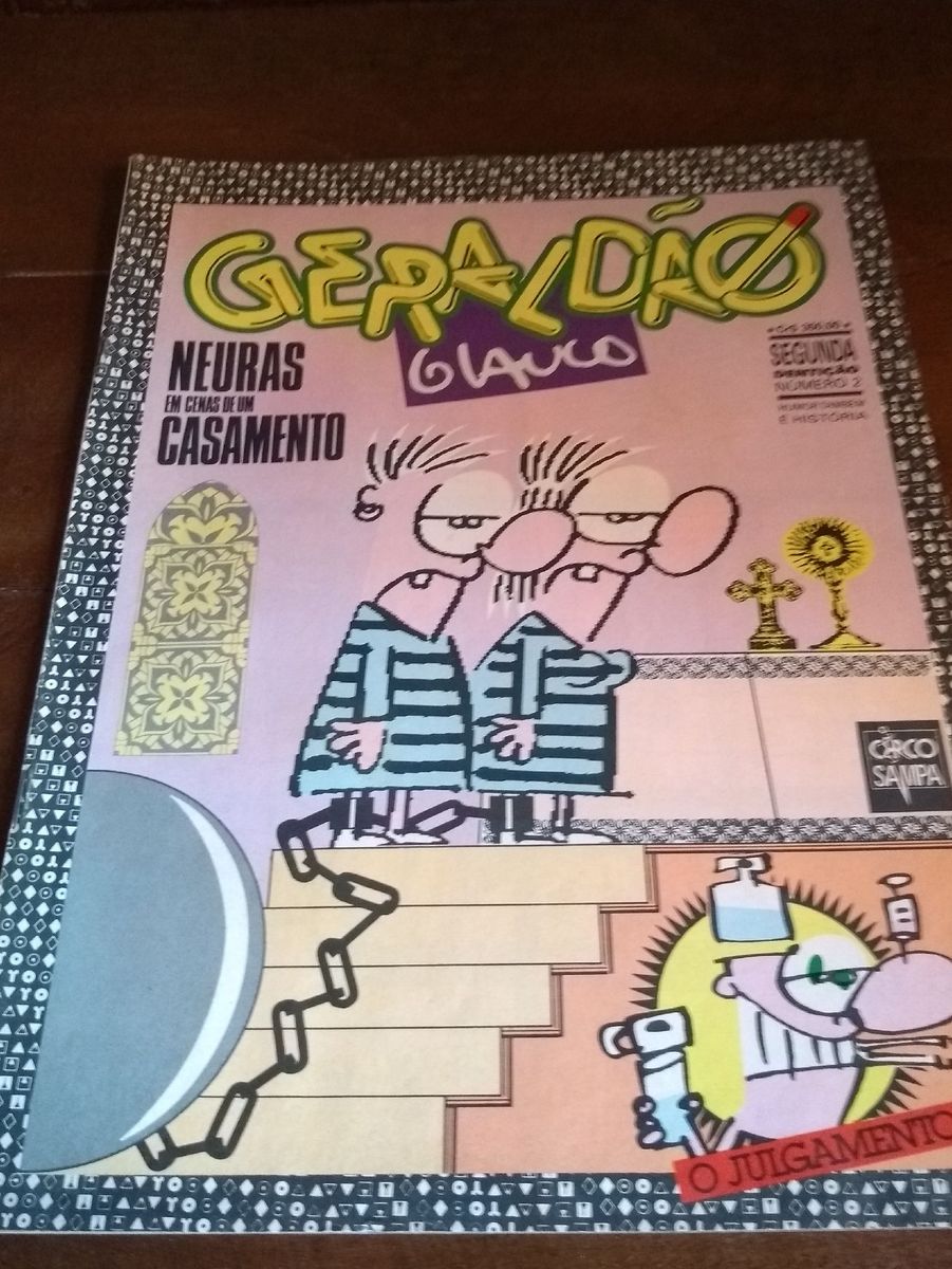 Revista em Quadrinhos Geraldão | Livro Circo Usado 46271717 | enjoei