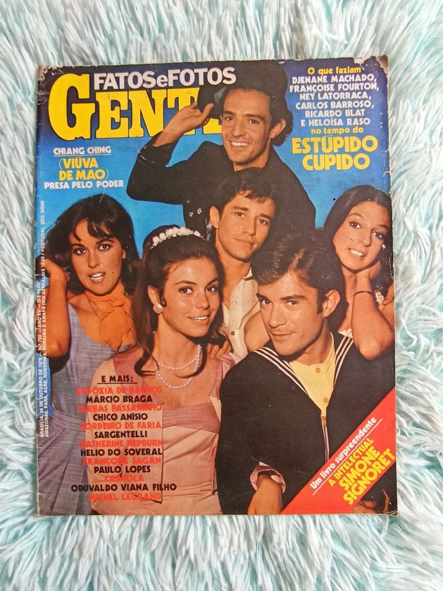 Revista Fatos e Fotos C/ Chico,márcio Braga, Nem Lá Tô Hacker, Katherine Hepburn,ana Maria ...