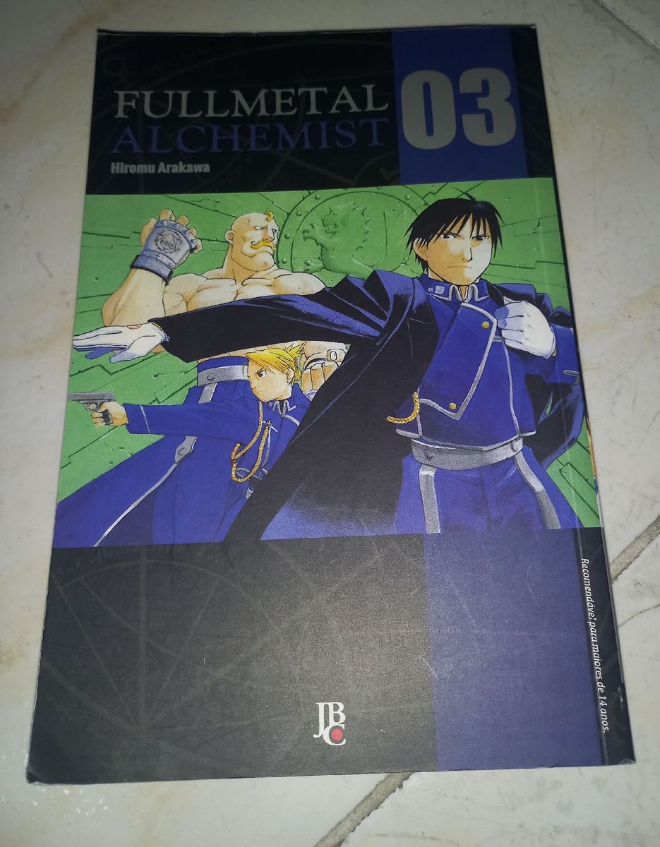 Revista Fullmetal Alchemist 03 | Livro Usado 79942999 | enjoei