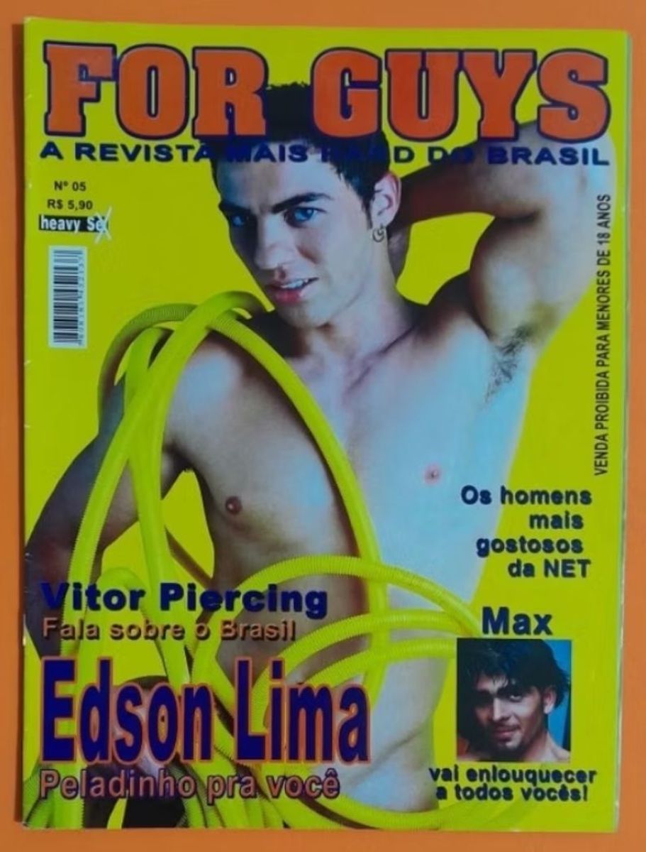 Revista G Magazine For Guys Edson Lima | Livro Revista G Magazine Usado 118018689 | enjoei
