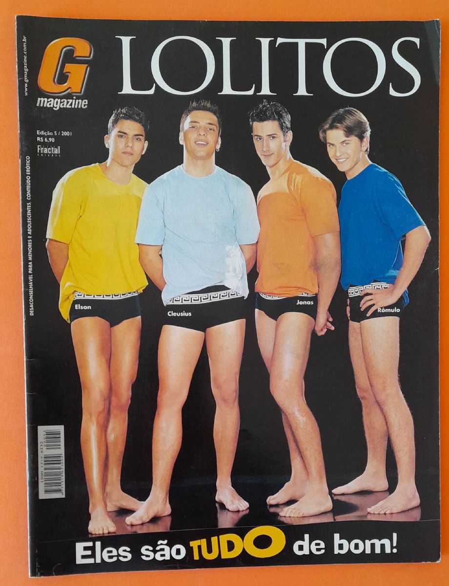 Revista G Magazine Lolitos Edição.5 | Livro G Magazine Nunca Usado ...