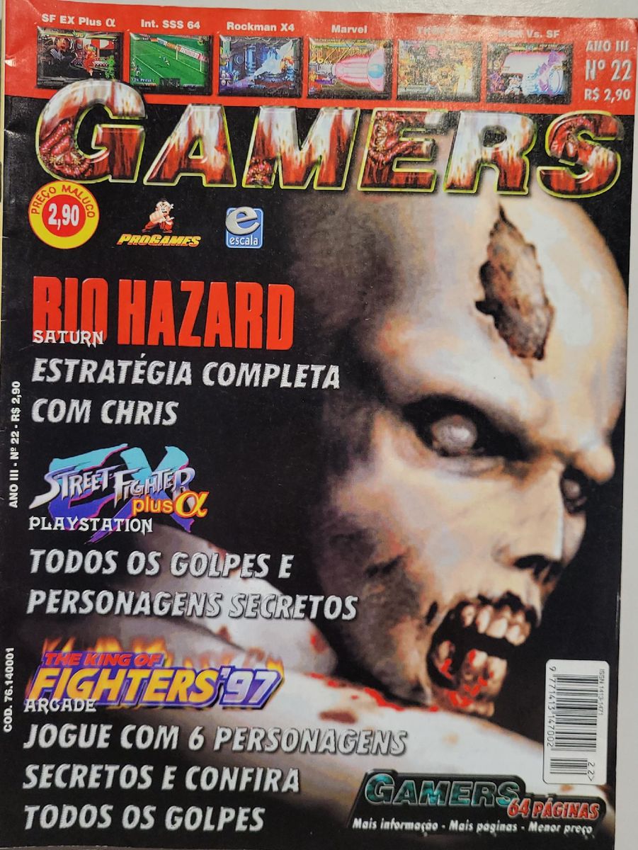 Revista Gamers 22 | Livro Escala Usado 72303168 | enjoei