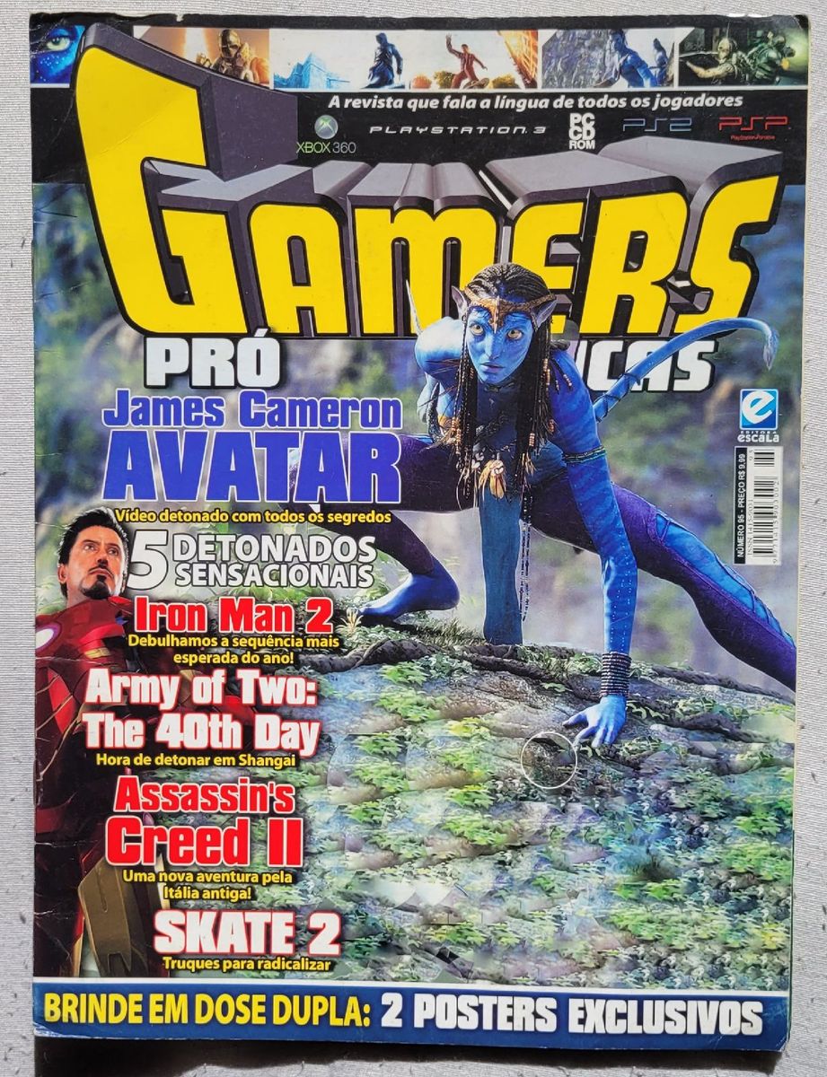 Revista Gamers Pró Dicas | Item de Papelaria Editora Escala Usado ...
