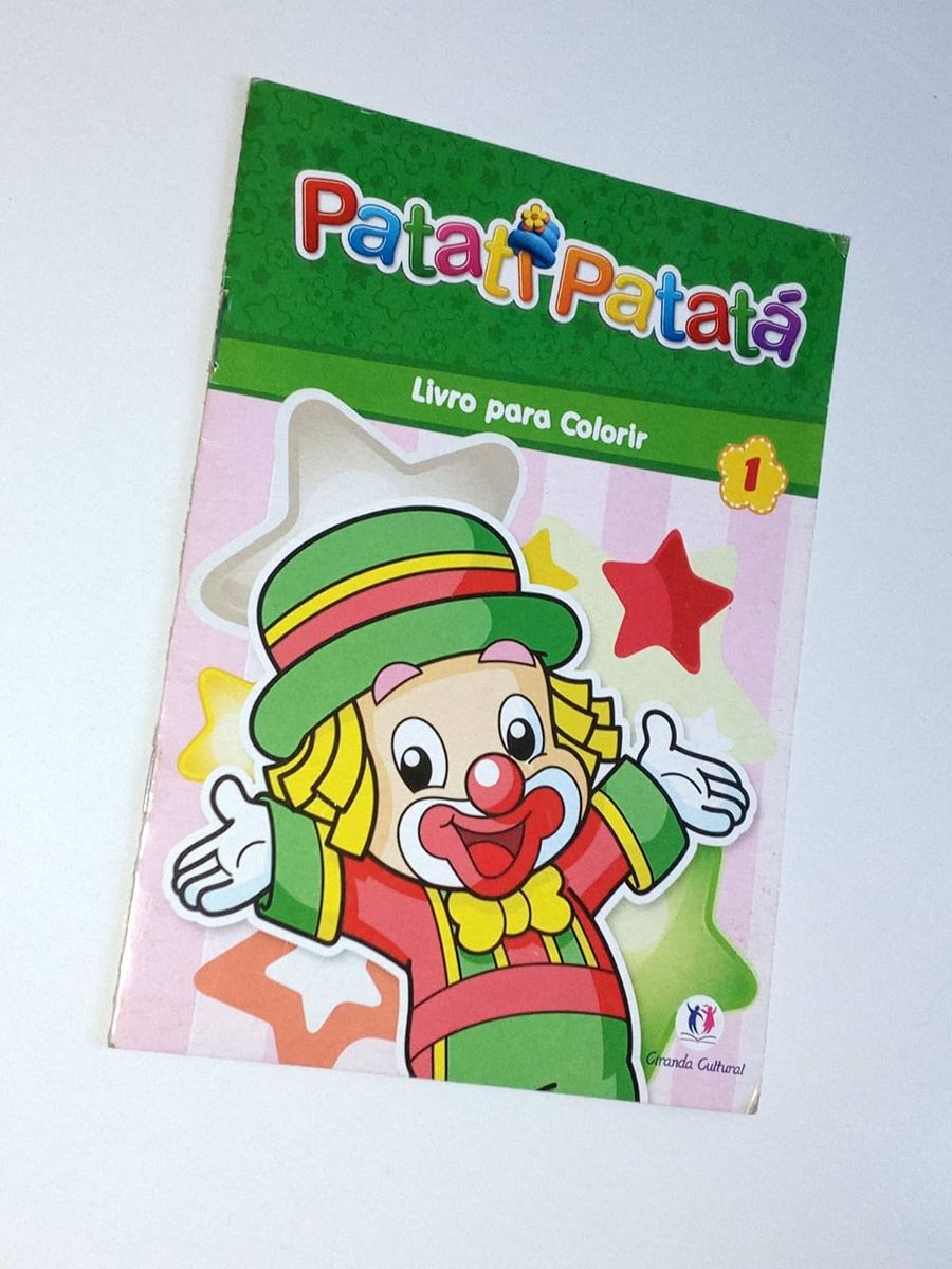 Revista Infantil para Colorir Patati Pata | Livro Ciranda Cultural ...