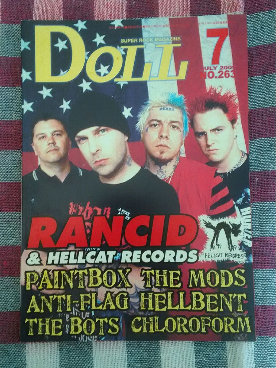 Revista Japonesa Doll Magazine Rancid | Item de Música Punk Nunca Usado ...