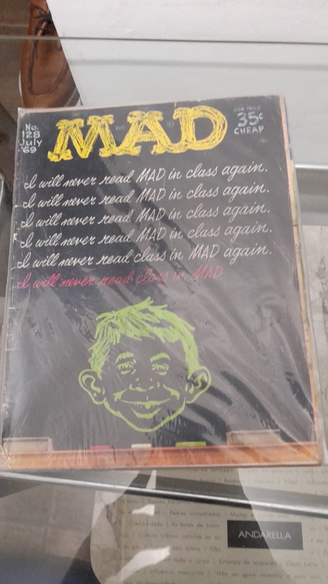 Revista Mad Ed 128 | Livro Mad Usado 86756996 | enjoei