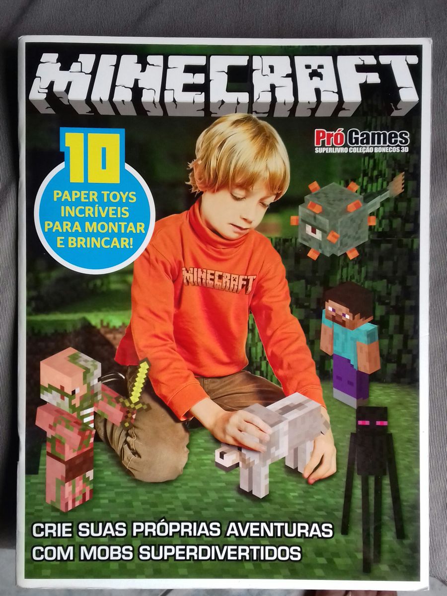 Revista Minecraft | Brinquedo Minecraft Usado 60625259 | enjoei