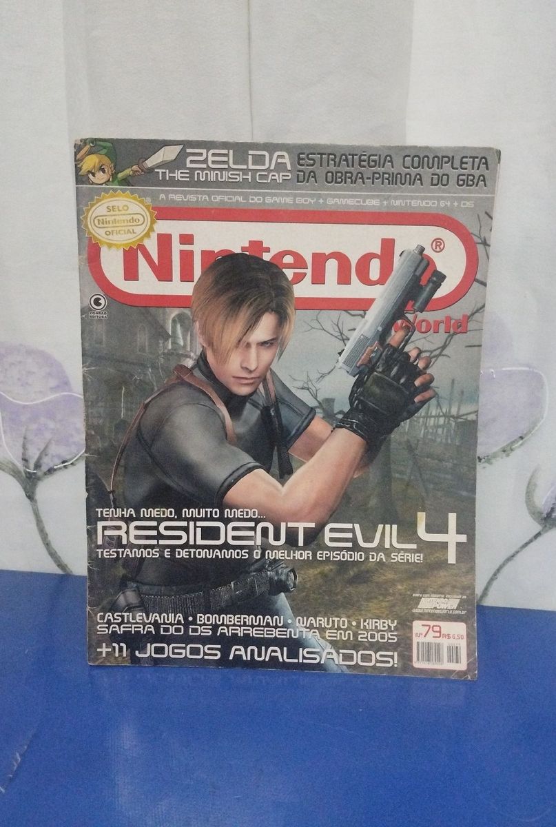 Revista Nintendo World Residente Evil 4 | Cacareco Nintendo Usado ...