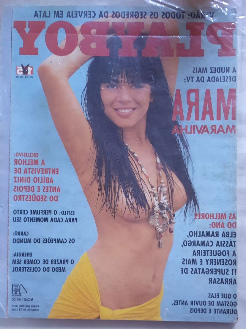 Revista Playboy Mara Maravilha | Produto Masculino Playboy Usado 104357604 | enjoei