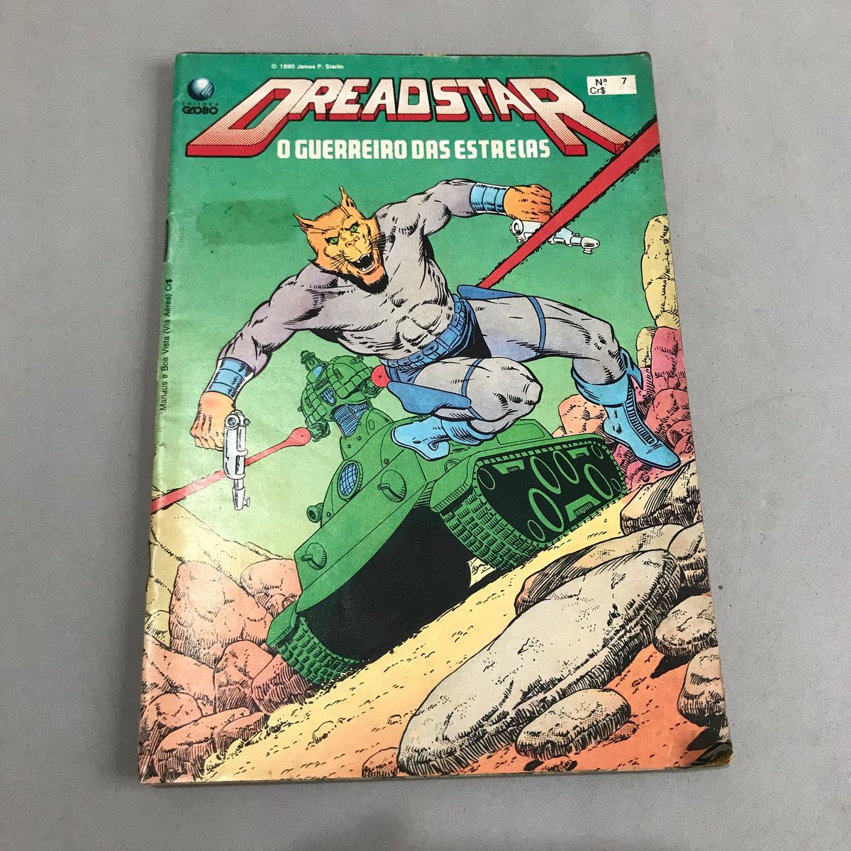 Revista Quadrinhos Gibi Hq Dreadstar, O Guerreiro Das Estrelas 7 1990 ...