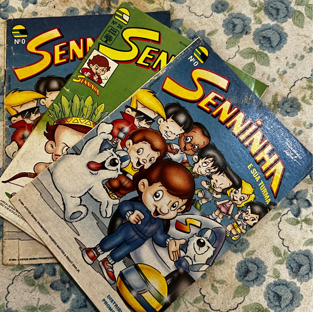 Revista Quadrinhos Gibi Senninha | Livro Usado 105056040 | enjoei