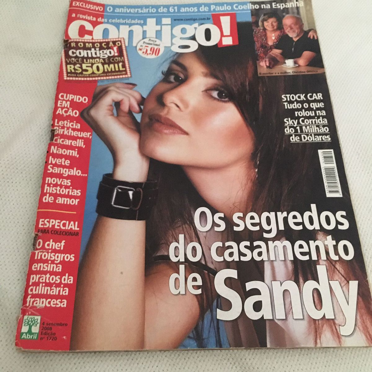 Revista Sandy Contigo | Item de Música Sandy E Junior Usado 96508665 ...