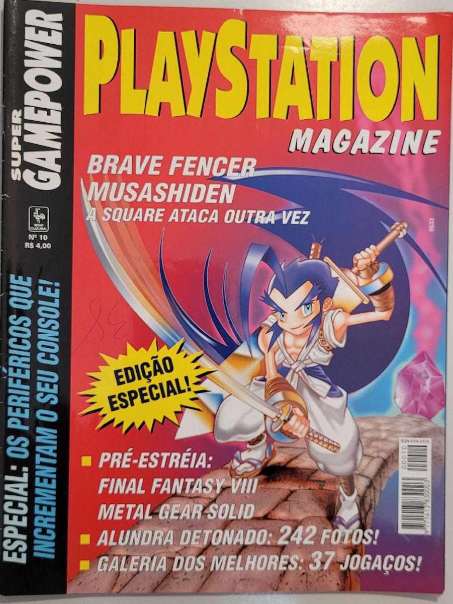 Revista Super Gamepower Playstation Magazine 10 | Livro Nova Cultural ...