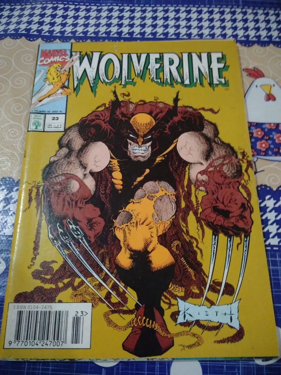 Revista Wolverine N° 23 | Livro Editora Abril Usado 82700927 | enjoei