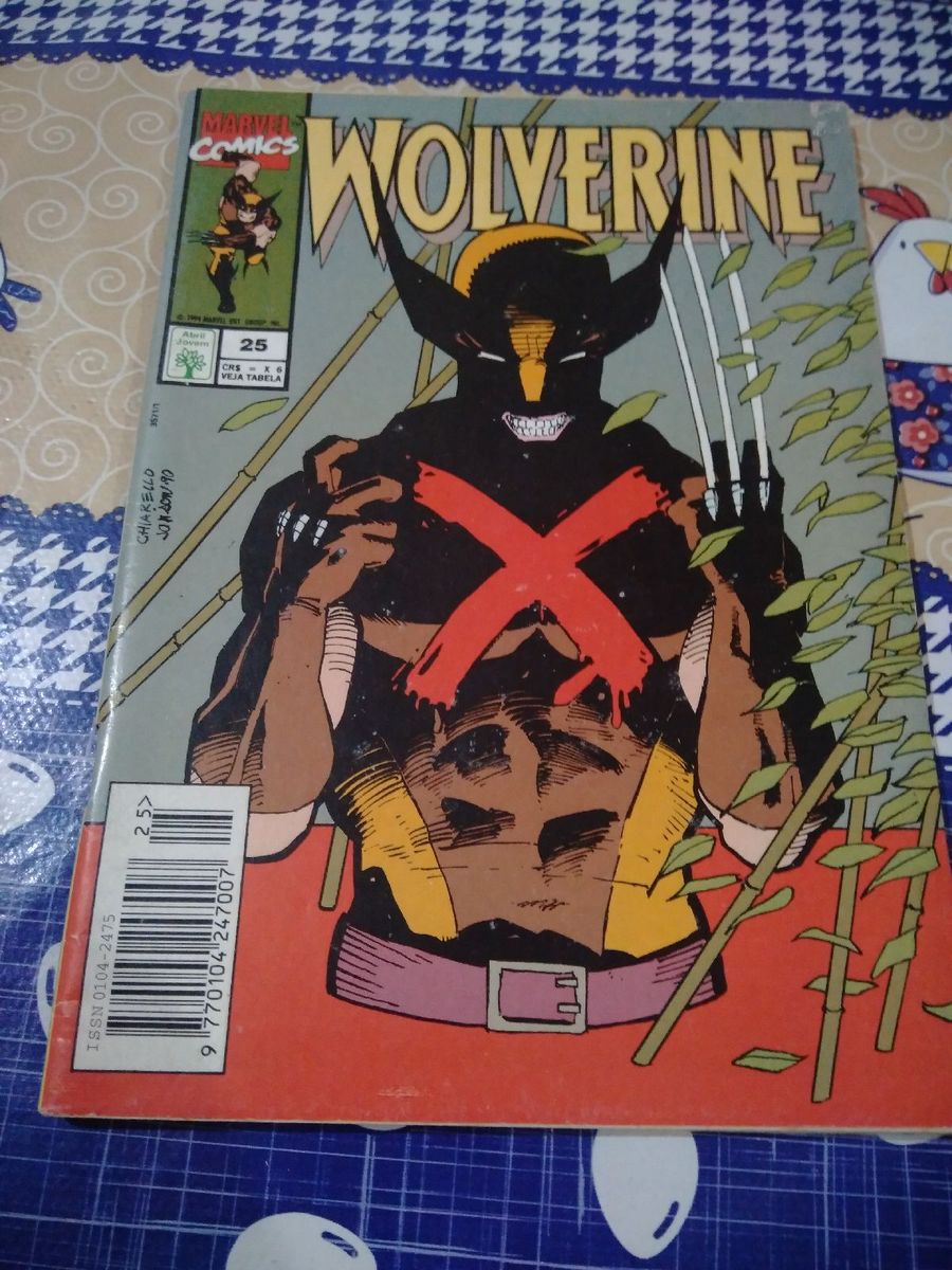 Revista Wolverine N° 25 | Livro Editora Abril Usado 82700921 | enjoei