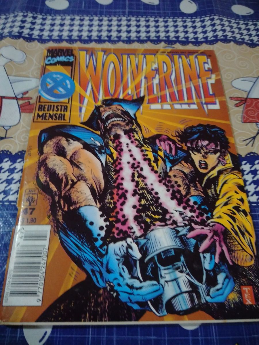 Revista Wolverine N° 47 | Livro Editora Abril Usado 82679114 | enjoei