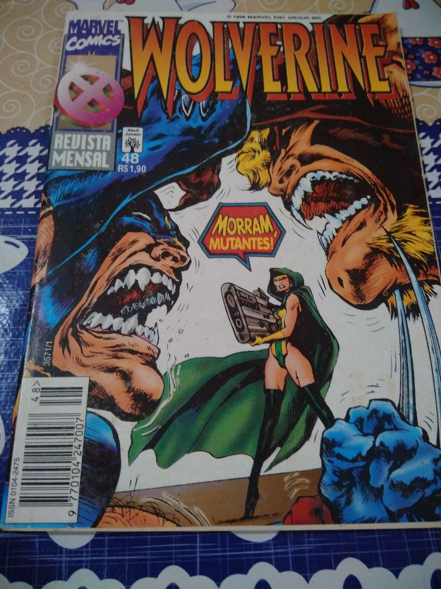 Revista Wolverine N°48 | Livro Editora Abril Usado 82701091 | enjoei