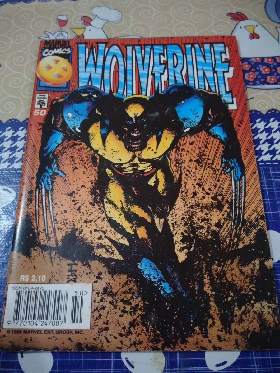 Revista Wolverine N° 50 | Livro Editora Abril Usado 82701060 | enjoei