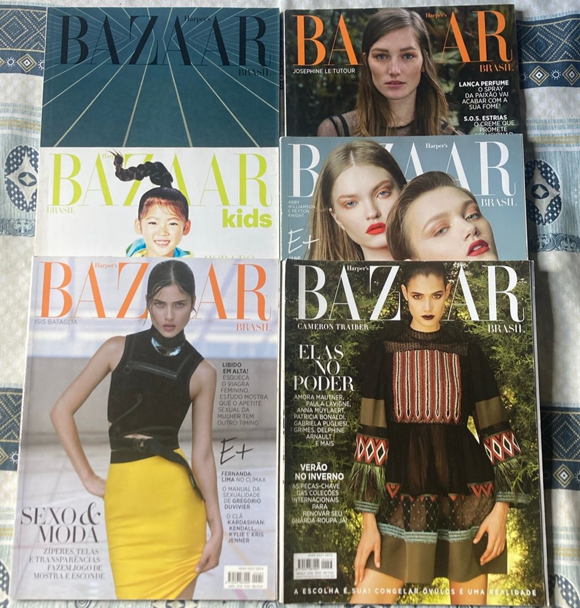 Revistas Harpers Bazaar Brasil | Livro Carta Editorial Usado 115743110 ...