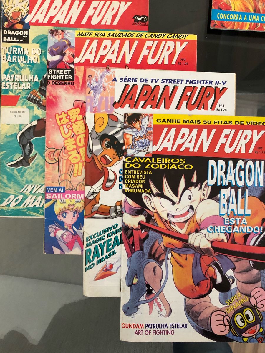 Revistas Japan Fury e Outras | Produto Vintage e Retro Varios Usado ...