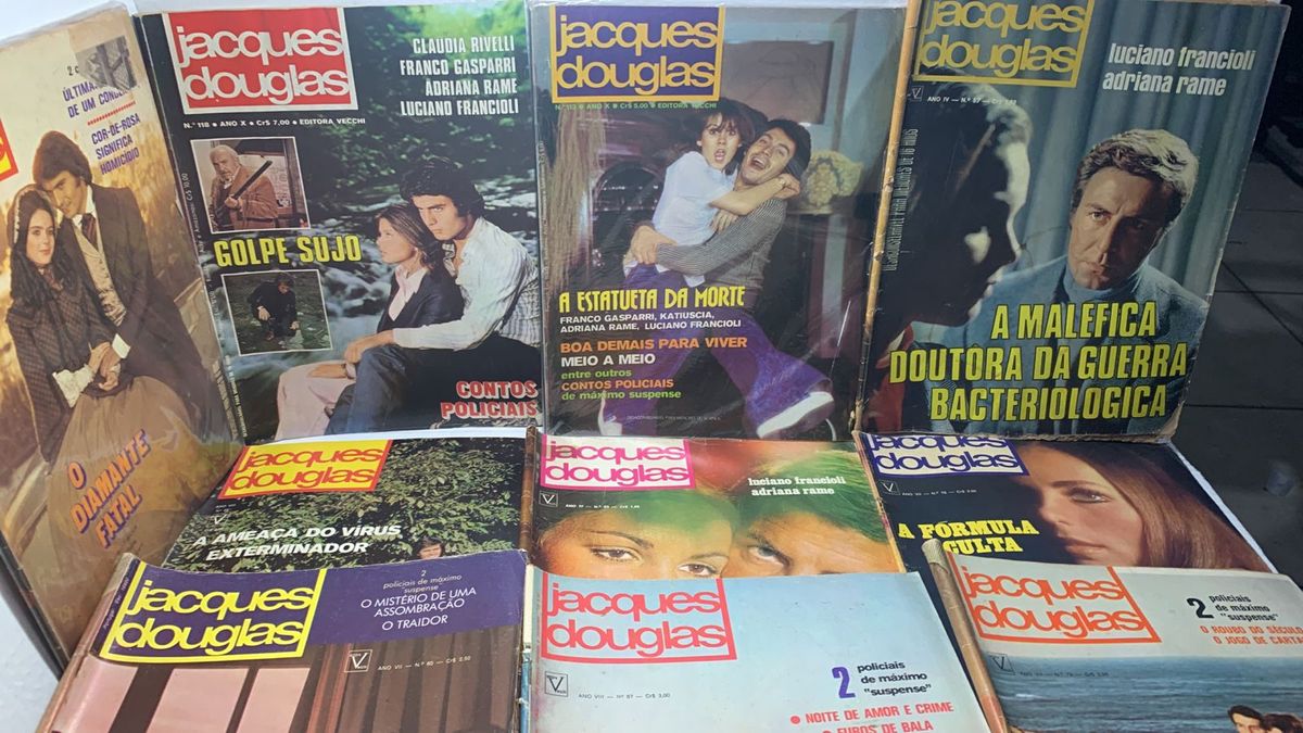 Revistas Jaques Douglas Fotonovela Diversos Vecchi | Livro Editora: Aques Douglas Fotonovela ...