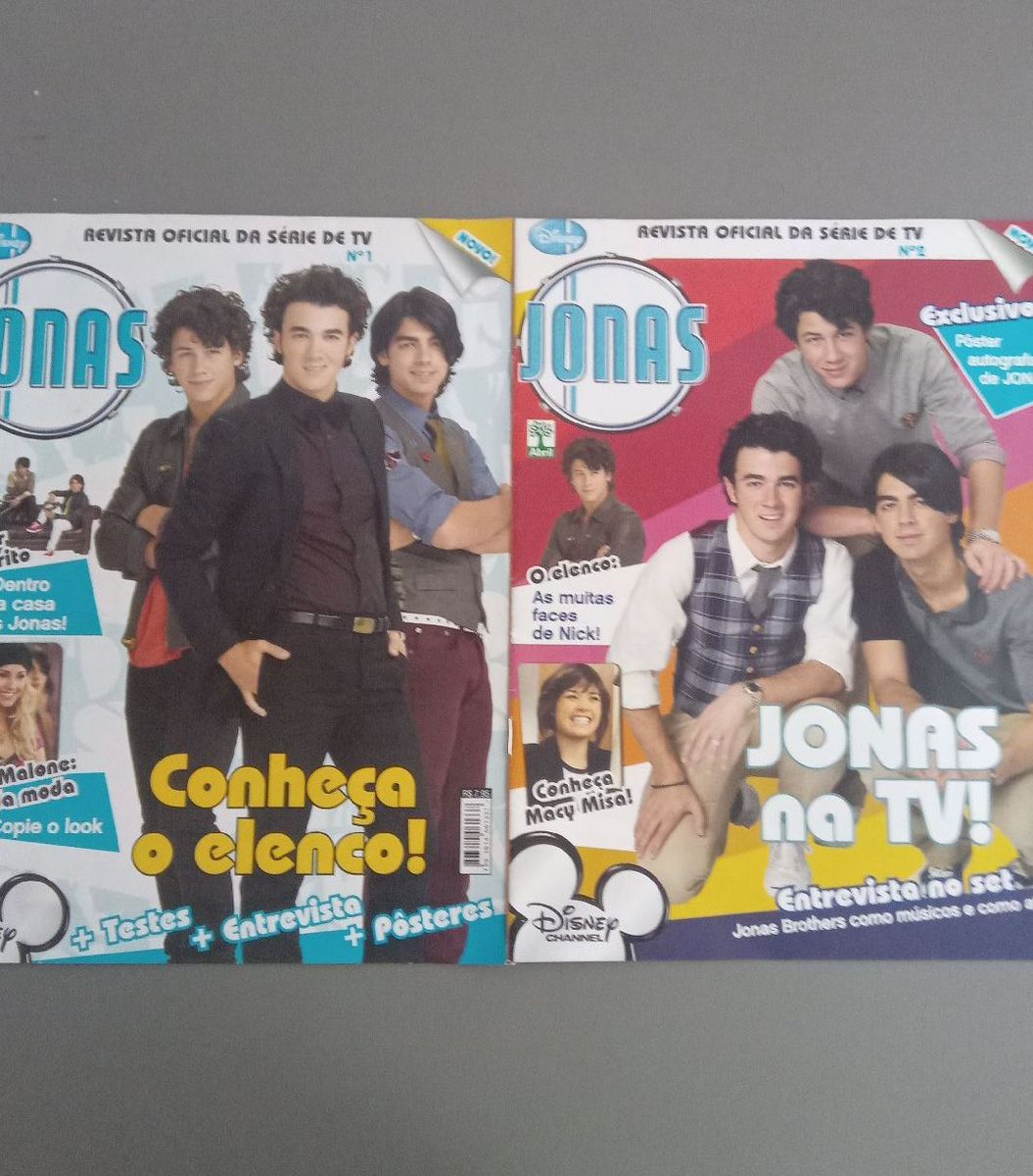 Revistas Jonas Brothers - Coleção | Filme e Série Jonas Brothers Usado ...