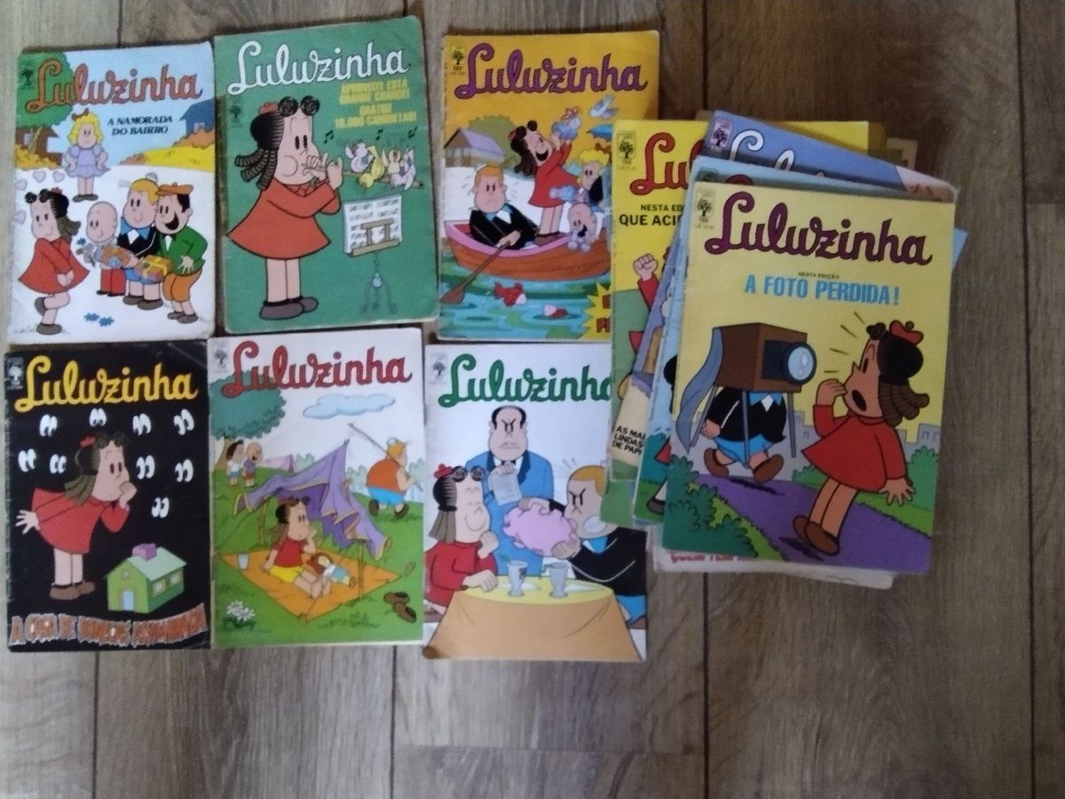 Revistinhas Luluzinha, Bolinha e Luluzinha e Bolinha - Anos 80 ...