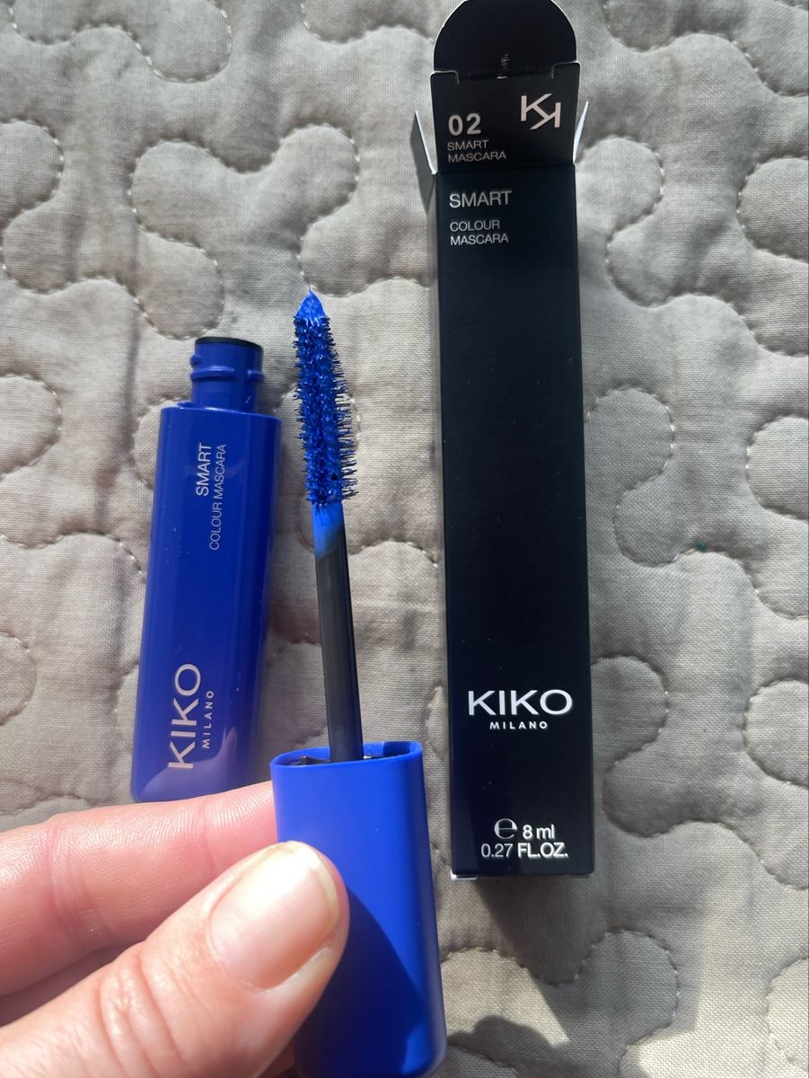 Rimel Kiko Azul. Novo Na Embalagem | Maquiagem Feminina Kiko Nunca ...