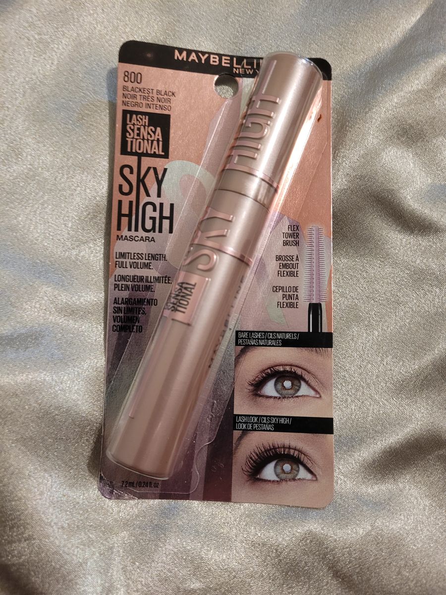 Rímel Sky High | Maquiagem Feminina Maybelline Nunca Usado 70070081 ...