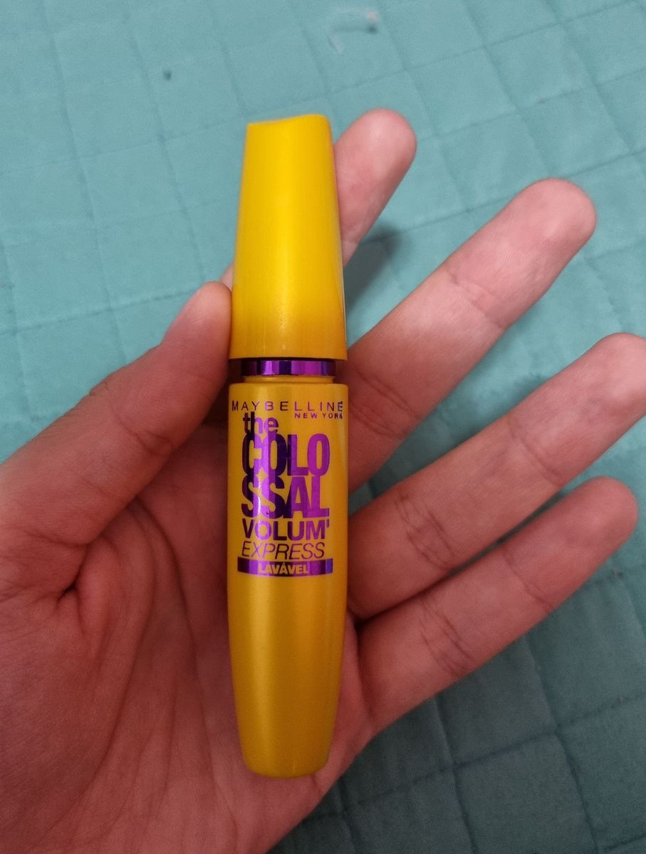 Rímel The Colossal Volum Express | Maquiagem Feminina Maybelline Usado ...