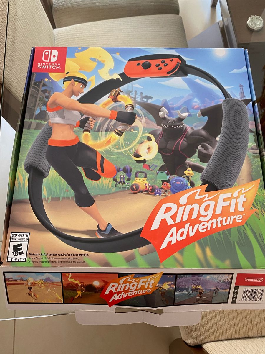 Ring Fit Adventure Nintendo Switch | Jogo de Videogame Nintendo Usado ...