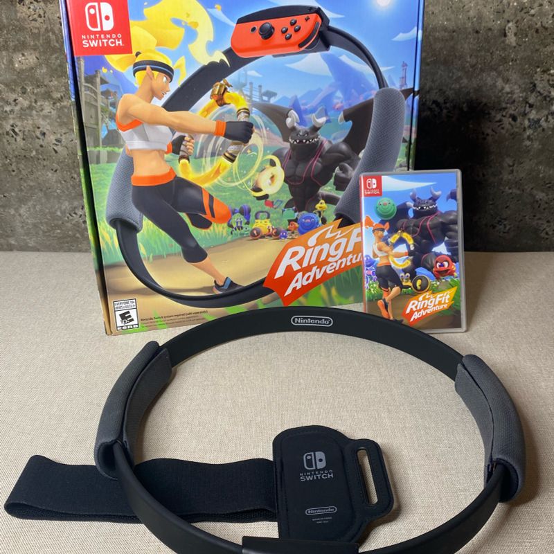 Ring Fit Adventure Original Acessorio p Videogame Nintendo Usado 70903366 enjoei
