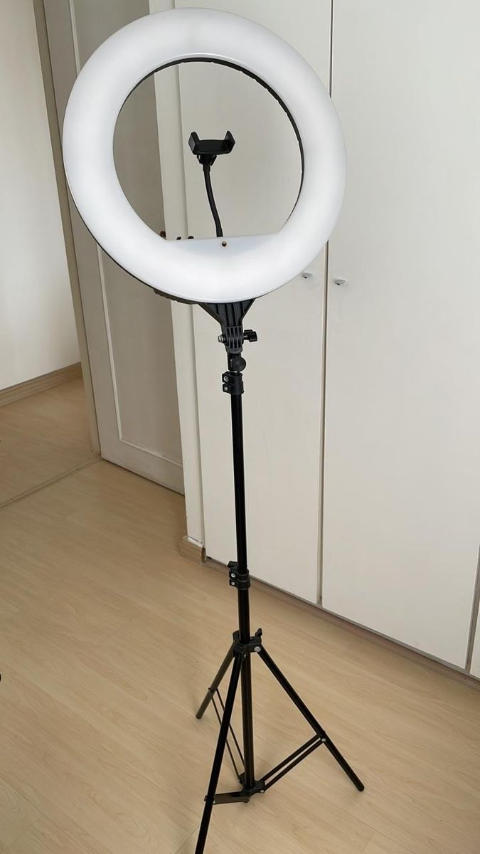 Ring Light Led Iluminador 80w Yq-480b 18 Polegadas 48cm | Item Info ...